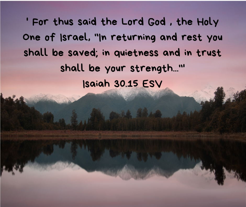 Isaiah 30:15 - Radius Ministries