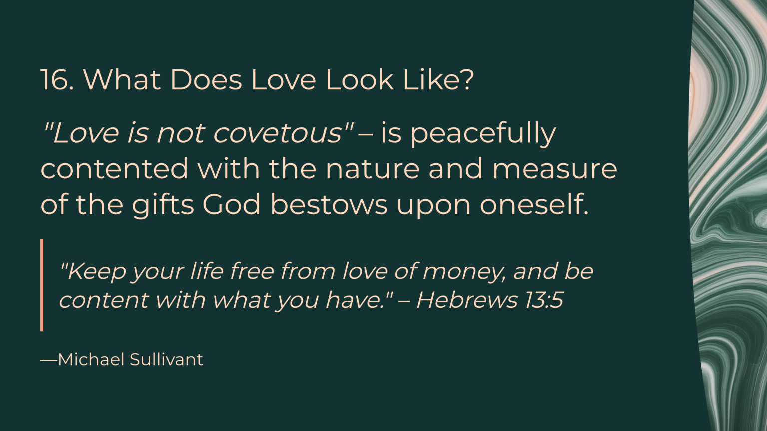 What Does Love Look Like? - Radius Ministries